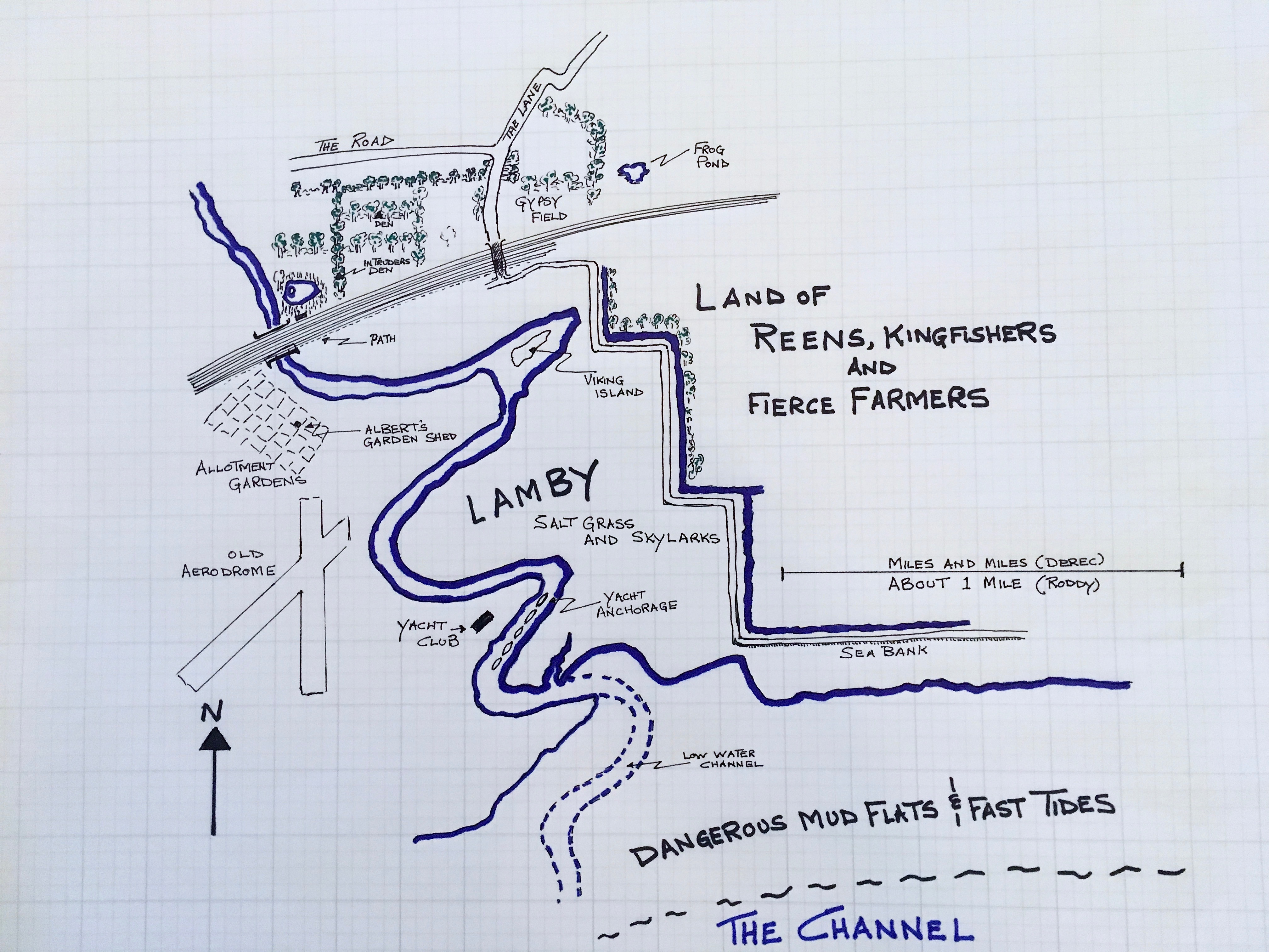 RODDY’S MAP – LAMBY MEMORIES